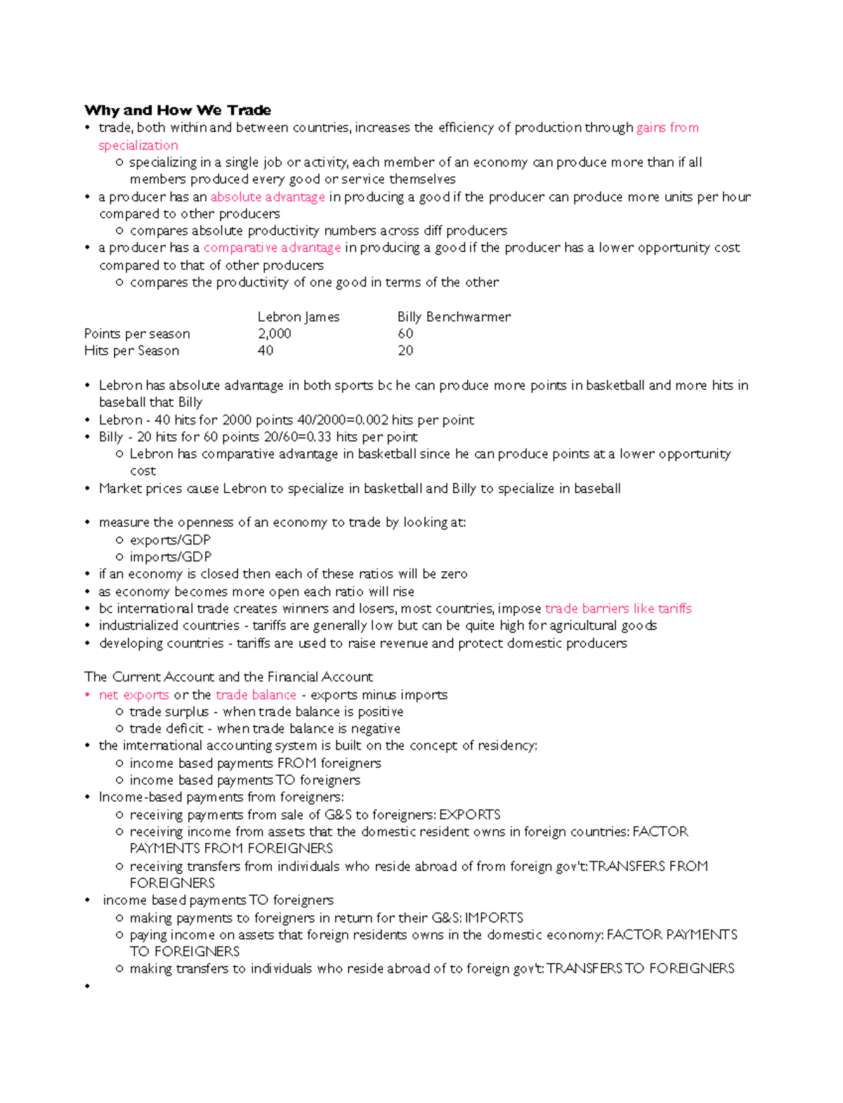 Chapter 14 Macroeconomics And International Trade Why And How We