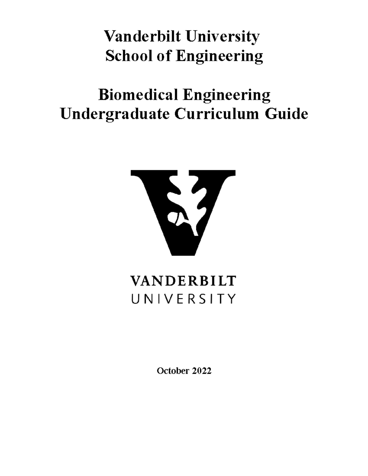 Current-Curriculum-Guide-02 2023 - Vanderbilt University School of ...