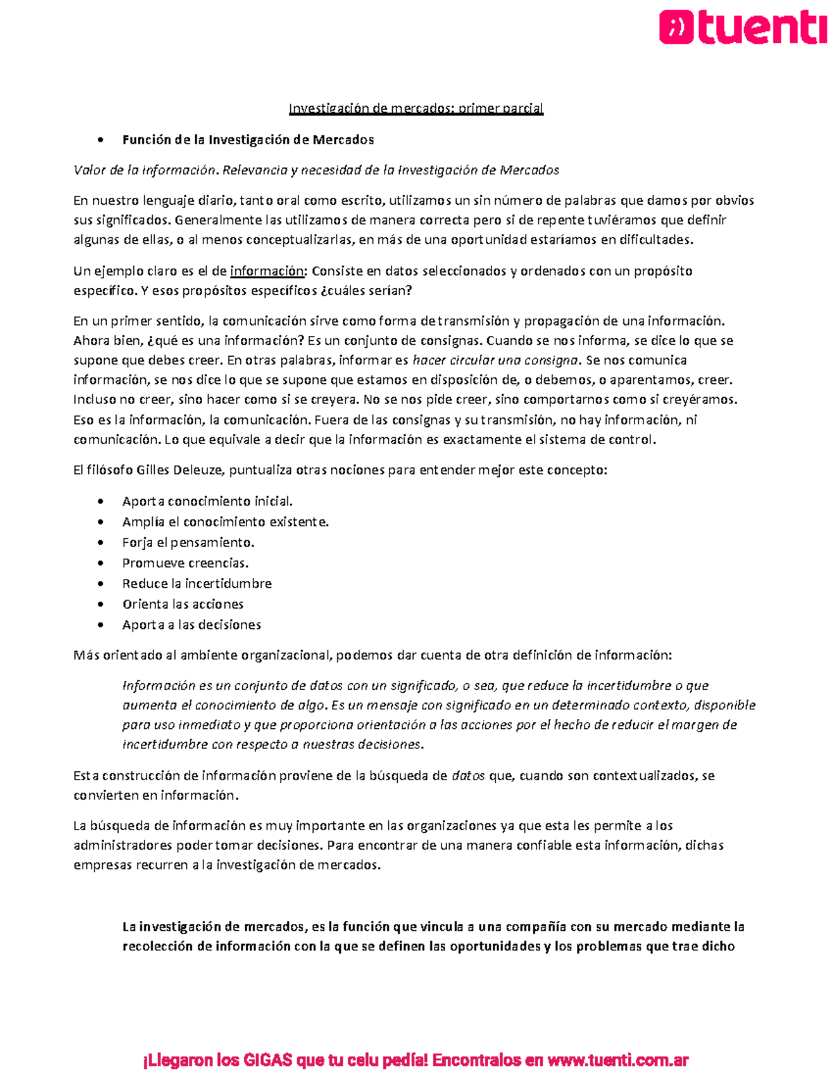 Resumen IDM 1º parcial - Warning: TT: undefined function: 32 Warning: TT: undefined function: 32 ...