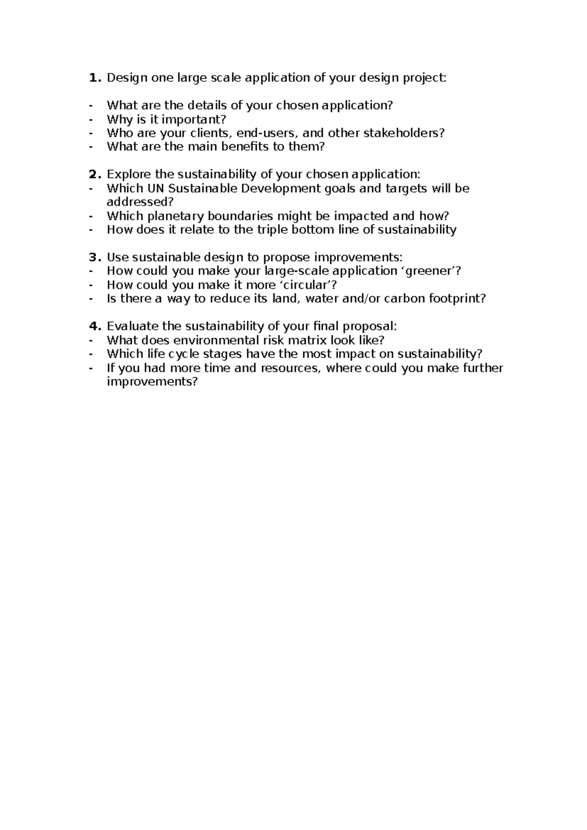 Desn1000 Poster - Design one large scale application of your design ...