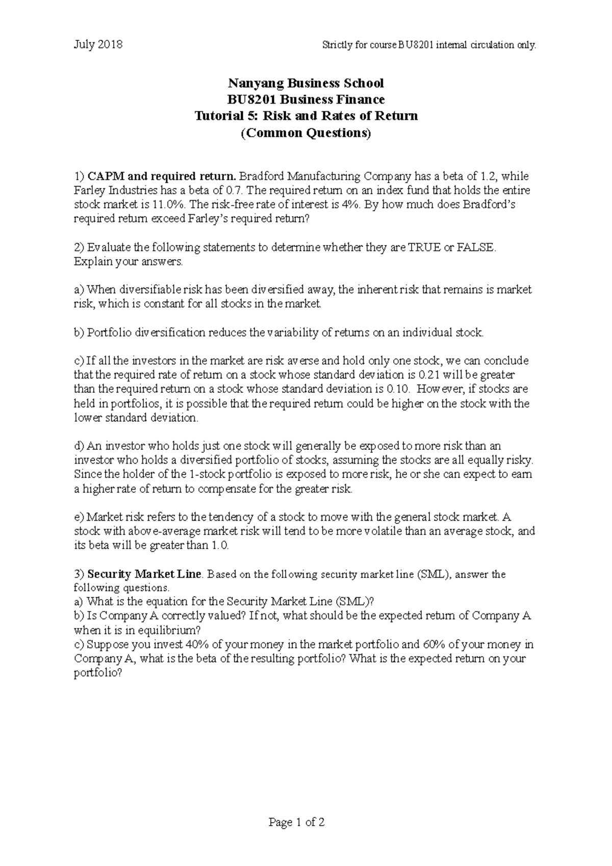 Tut05q - imp - July 2018 Strictly for course BU8201 internal ...