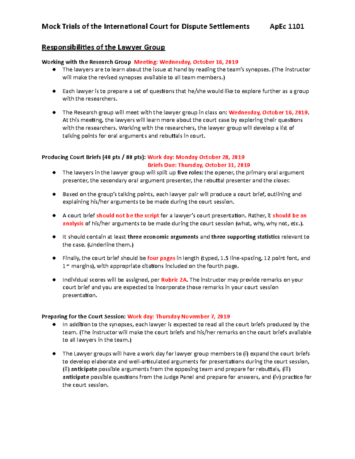 Mock Trial Resp & Rubrics for Lawyers - Mock Trials of the ...