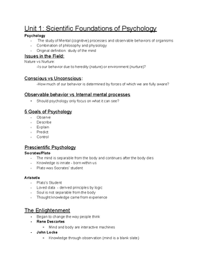 Intro To Psych Ch 2 The Brain And Behavior Introduction To Psychology