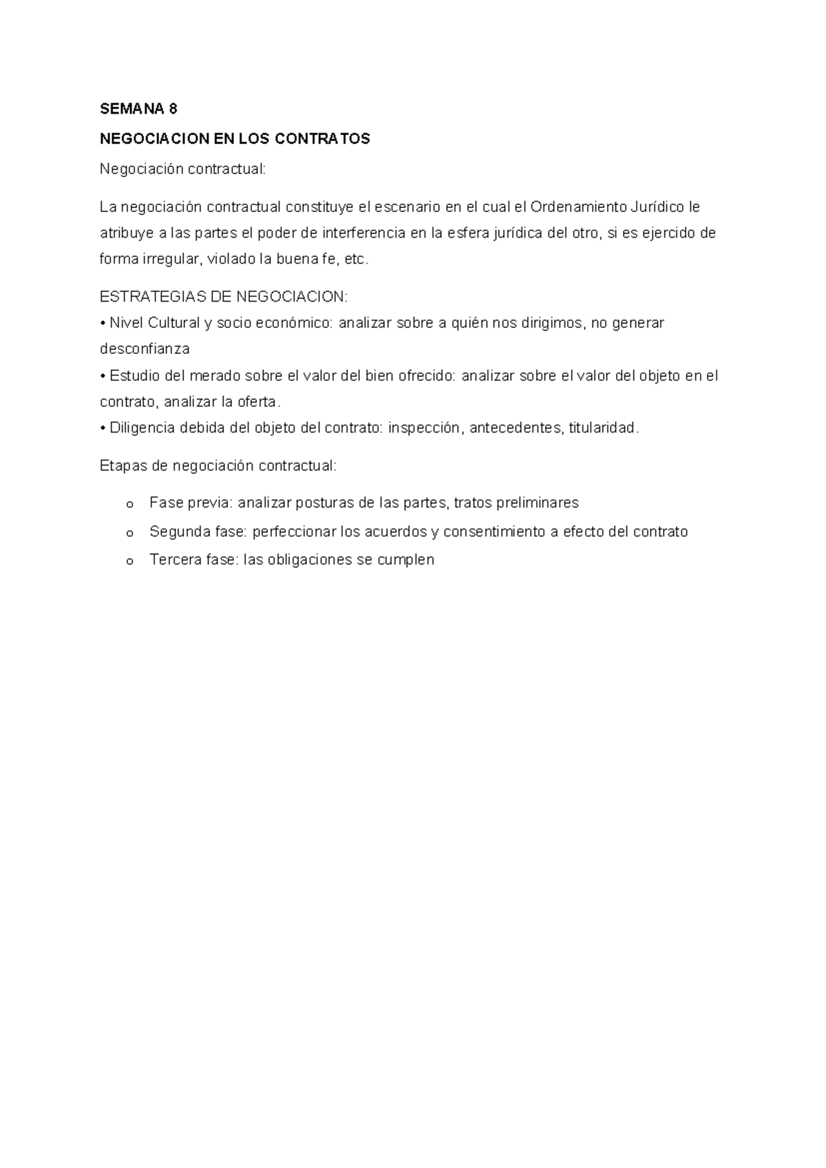 Resumen S8 - conocimiento previo del derecho de persona - SEMANA 8 ...