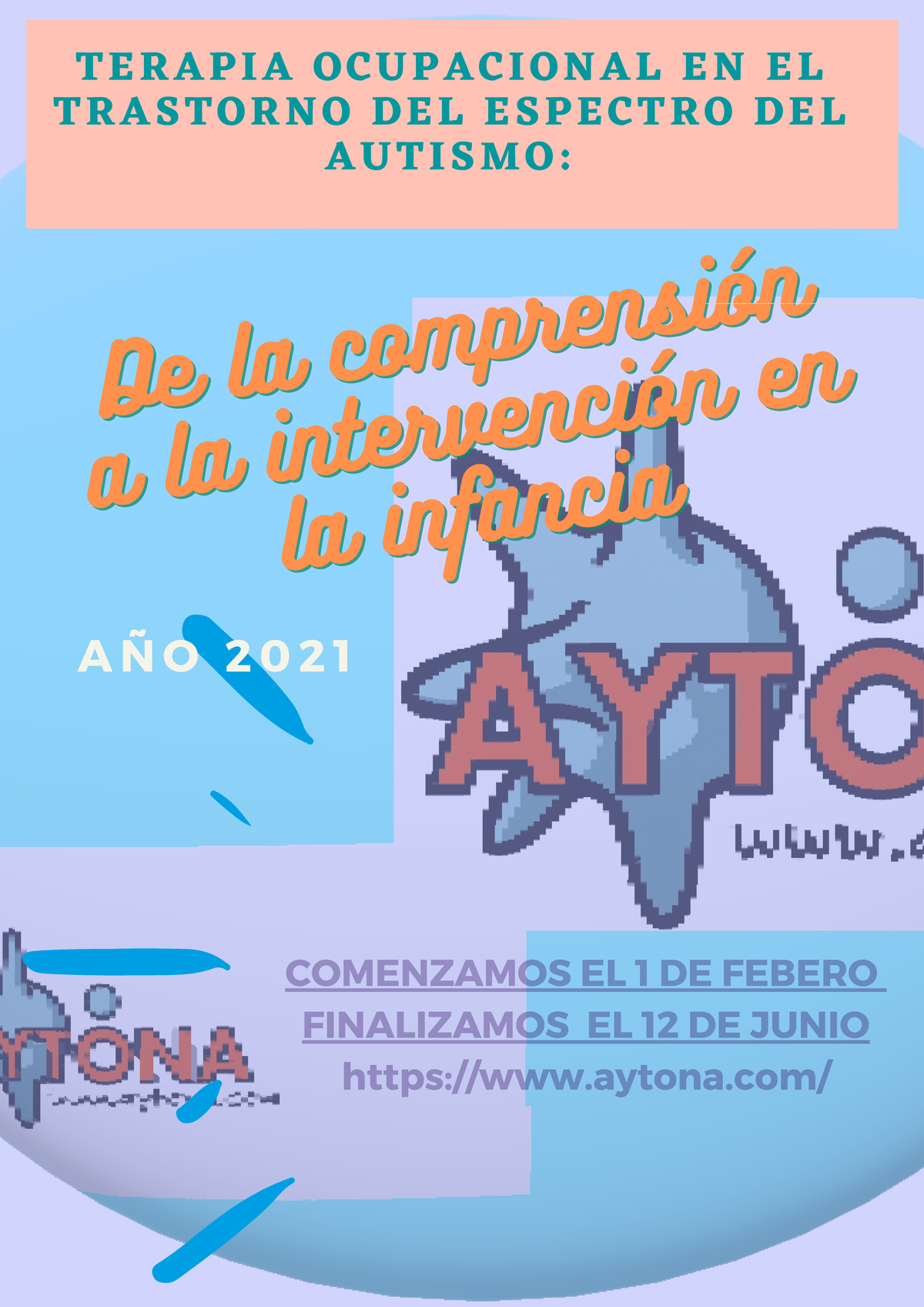 Publi Autismo Aytona 2021 copia - De la comprensión De la comprensión a ...