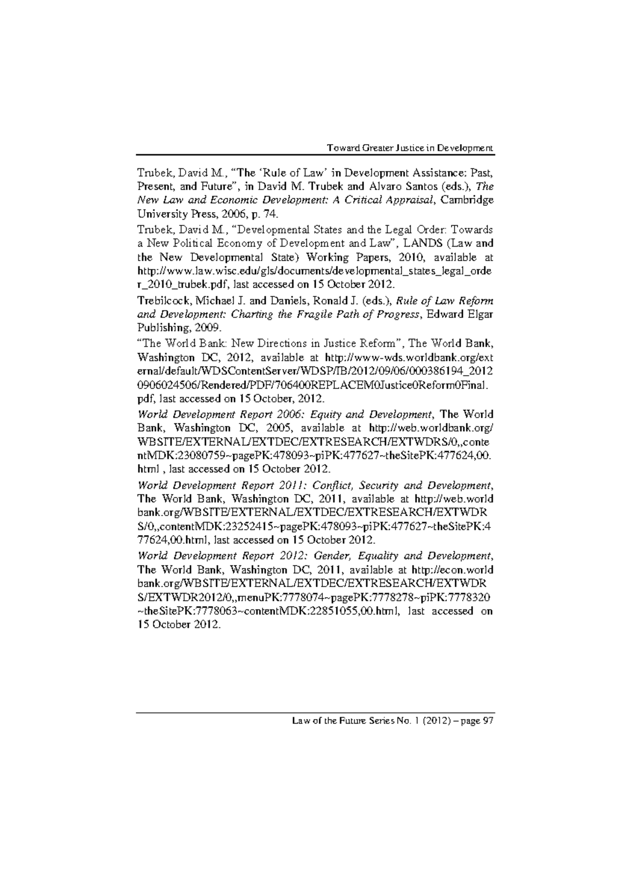 Law of the future-25 - law of the future notes sen 2 - Toward Greater ...