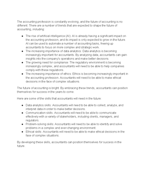 Lecture 6 Financial Statement Disclosures - Financial statement ...