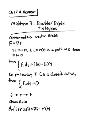 MATH1722 Class Examples Week 2 - MATH263 - Studocu