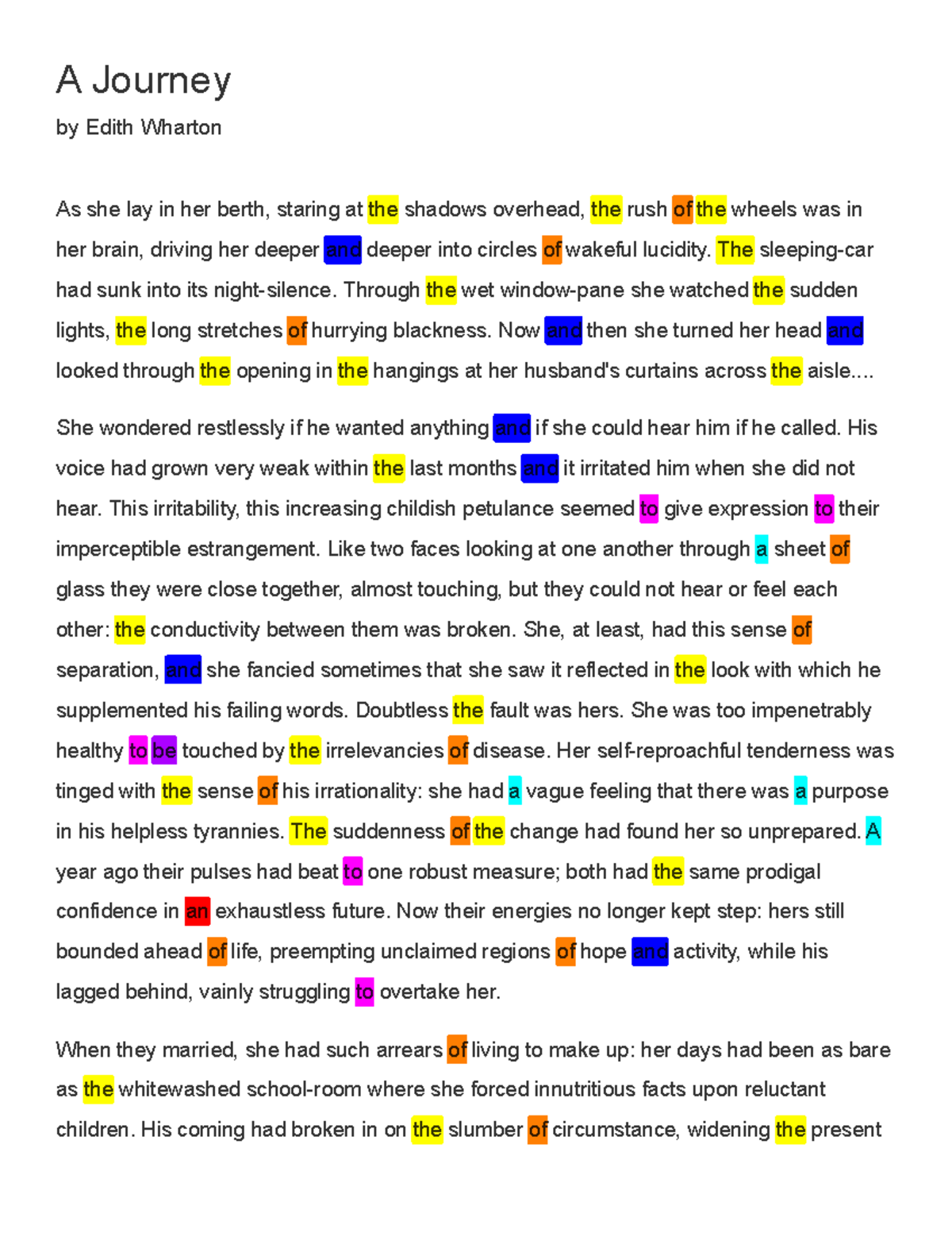 A Journey by Edith Wharton-Reduced - A Journey by Edith Wharton As she ...