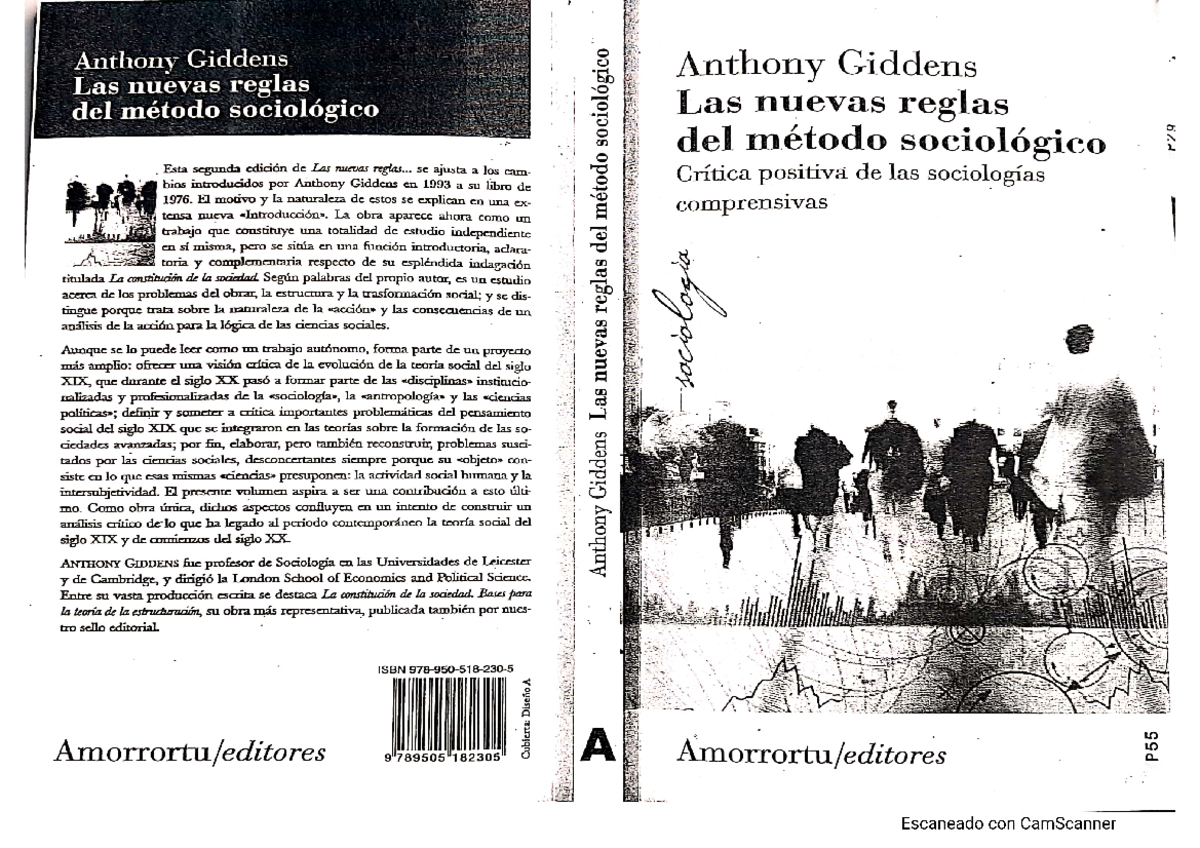 Anthony Giddens - Las nuevas reglas (conclusión) - Sociología - UNSa - Studocu