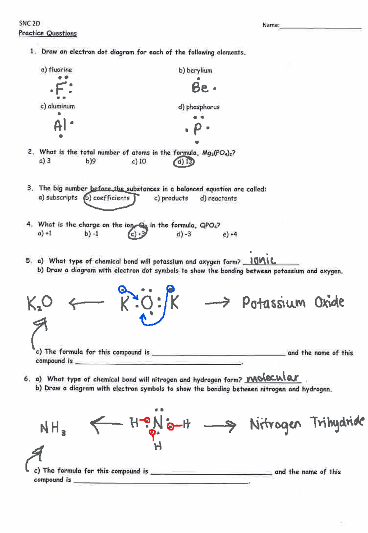 Chemunittestreview - wefwefwef - Studocu