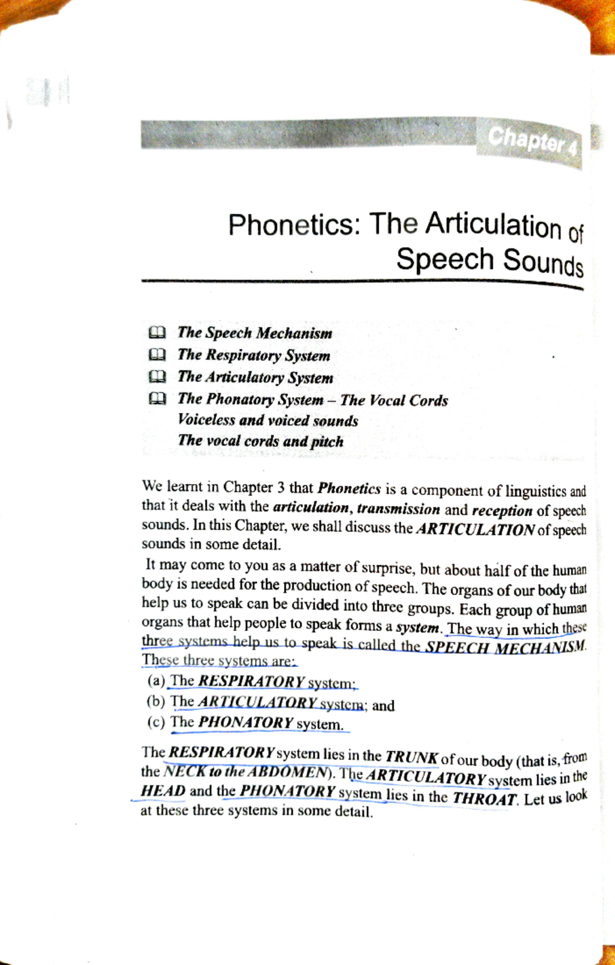 Phonetics - Part A 1 - study for exams - Chapter 4 Phonetics: The ...
