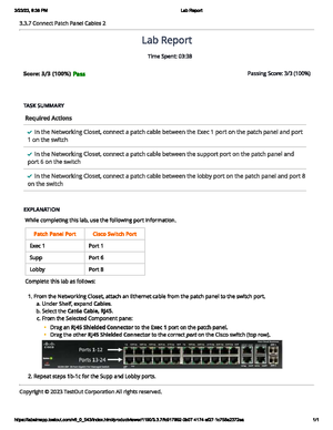 4.3.8 Create DHCP Client Reservations - CMSY 158 - Studocu