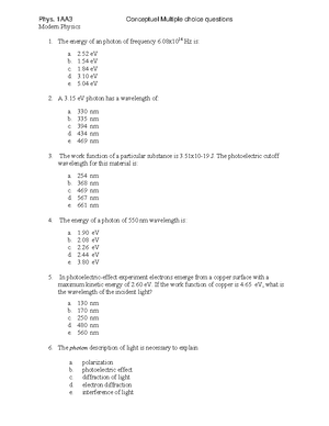 Biology 1A03 Practice Test 1 Answers - Bio 1A03 - McMaster - Studocu
