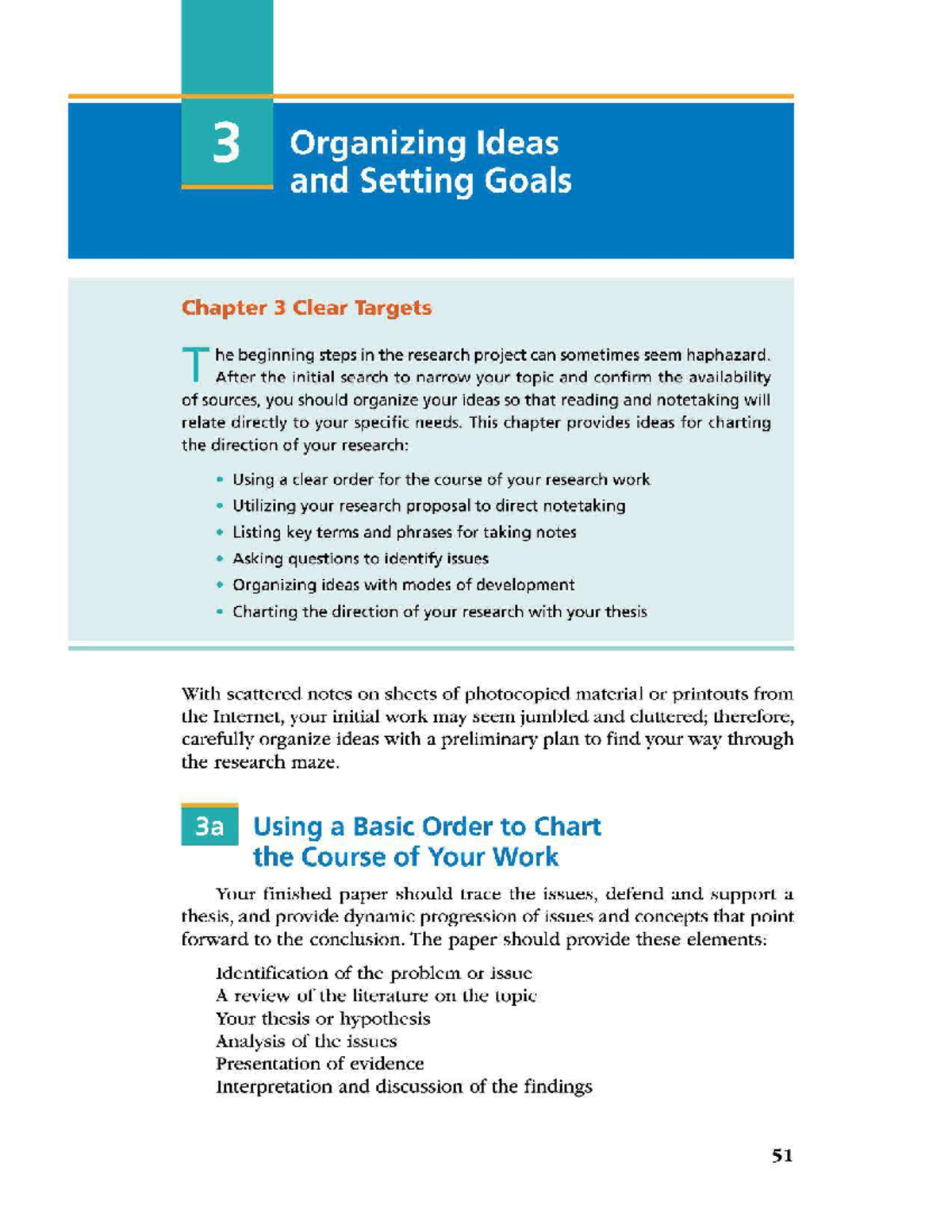 Organizing Ideas and Setting Goals - Practical Research 1 - Studocu