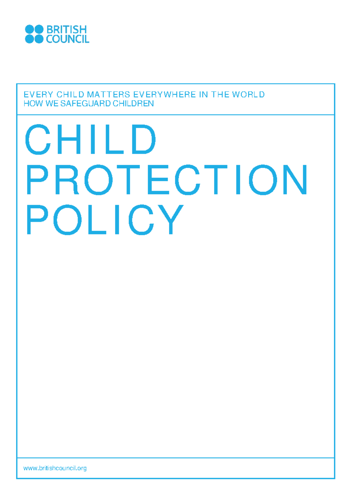 Child Protection Policy 2015 Child Protection Policy 2015 - Analytical ...
