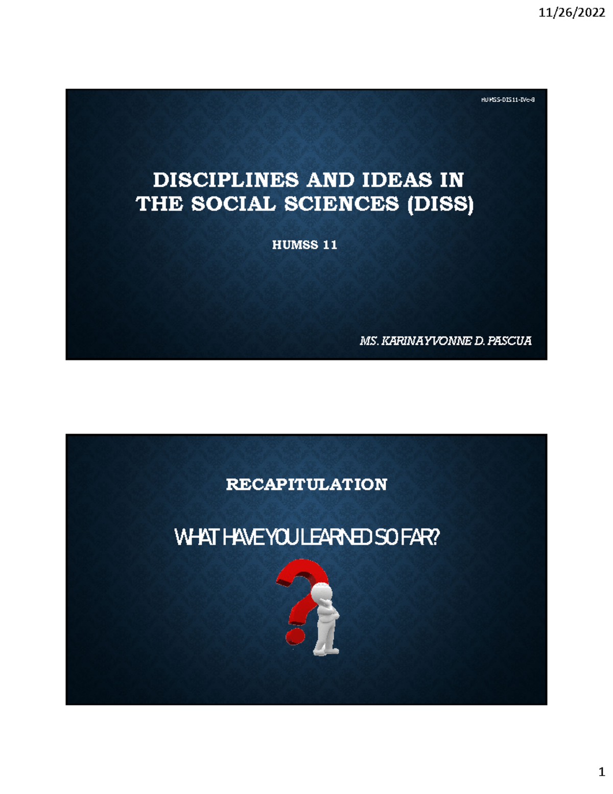 3. Feminism - DISS - DISCIPLINES AND IDEAS IN THE SOCIAL SCIENCES (DISS ...