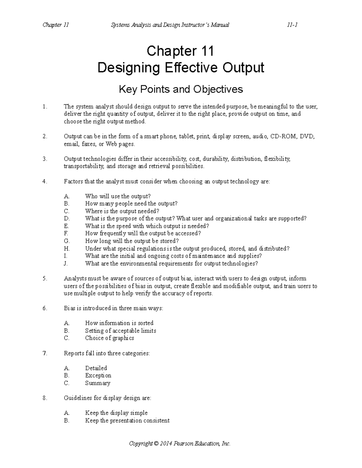 Pdfcoffee - its very usefully - Chapter 11 Systems Analysis and Design ...