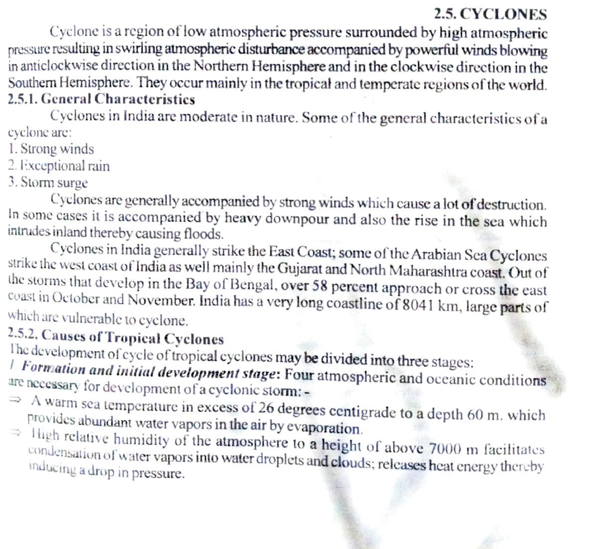 Cyclone - Diaster management - CYCLONES Cyclone is a region ...