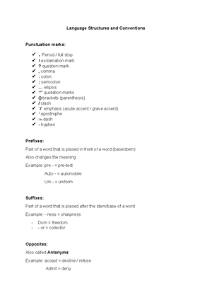 Language Structures and Conventions - Idioms: - A word or phrase that ...
