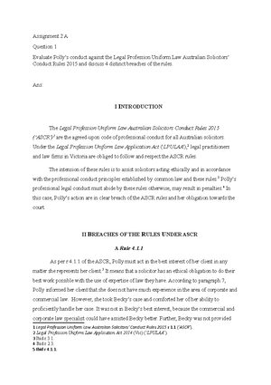 Contraventions of Overarching Obligations in Civil Procedure Act 2010 ...