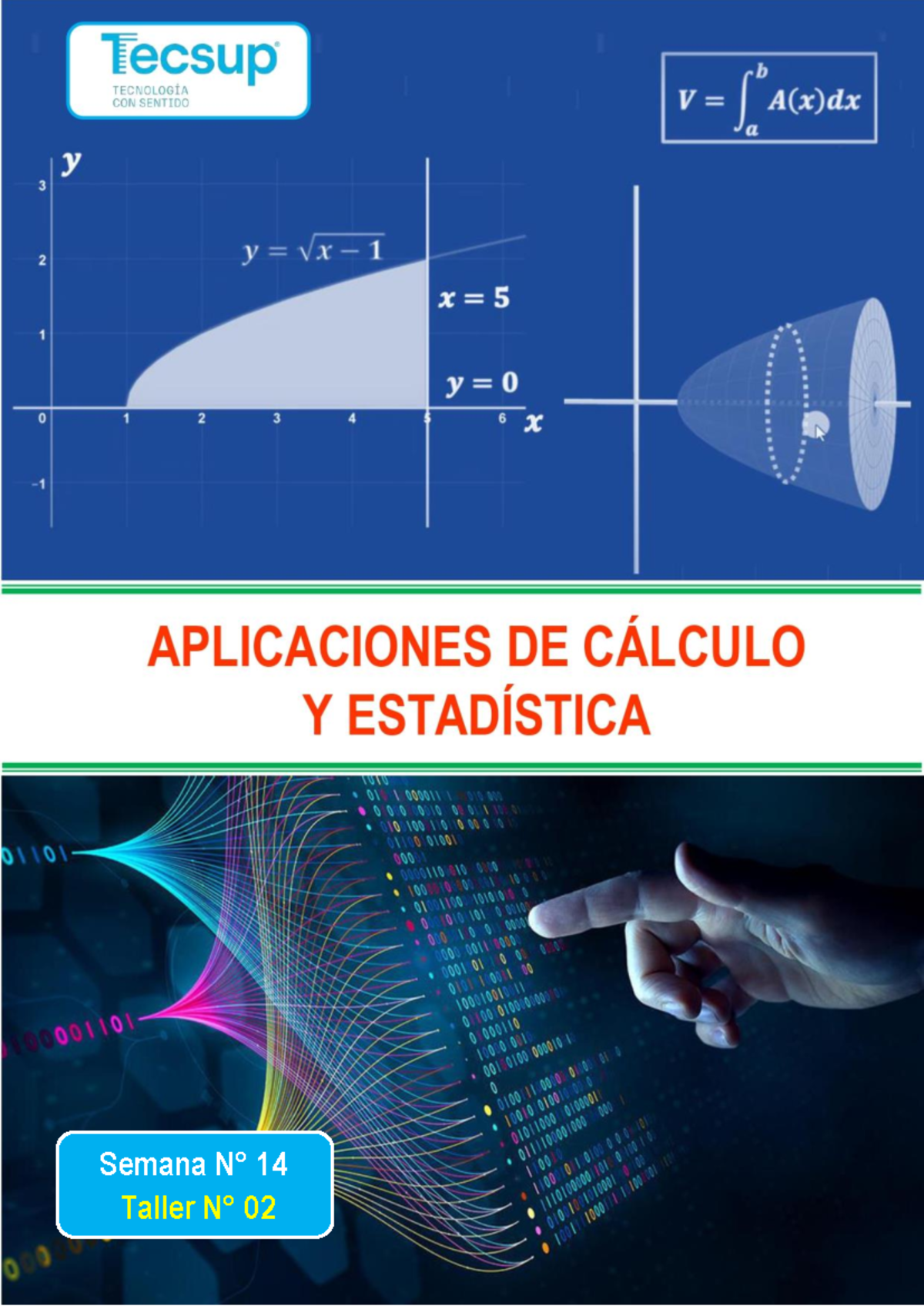 Semana 14 - Taller 02 - Aplicaciones DE Calculo Y Estadistica - 2024 ...