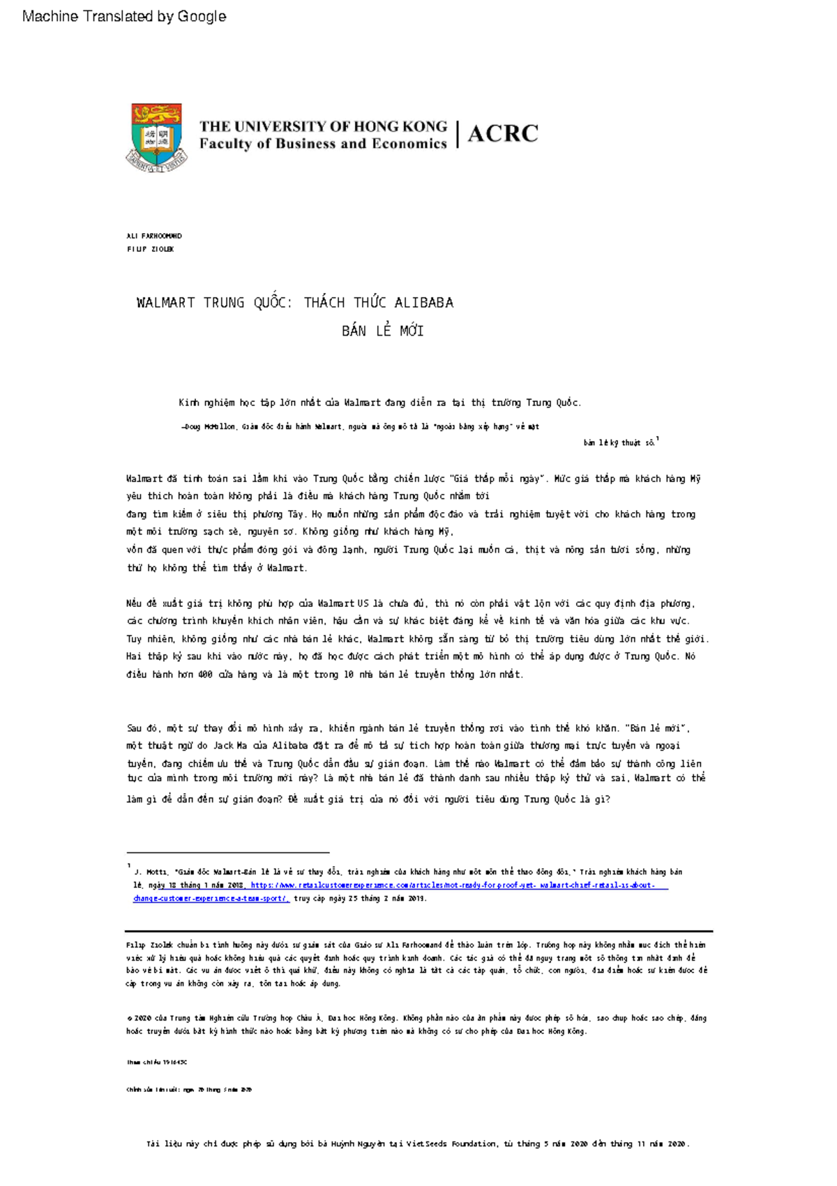 ACRC Case 19-643C Walmart-China (1) - ####### đang tìm kiếm ở siêu thị ...