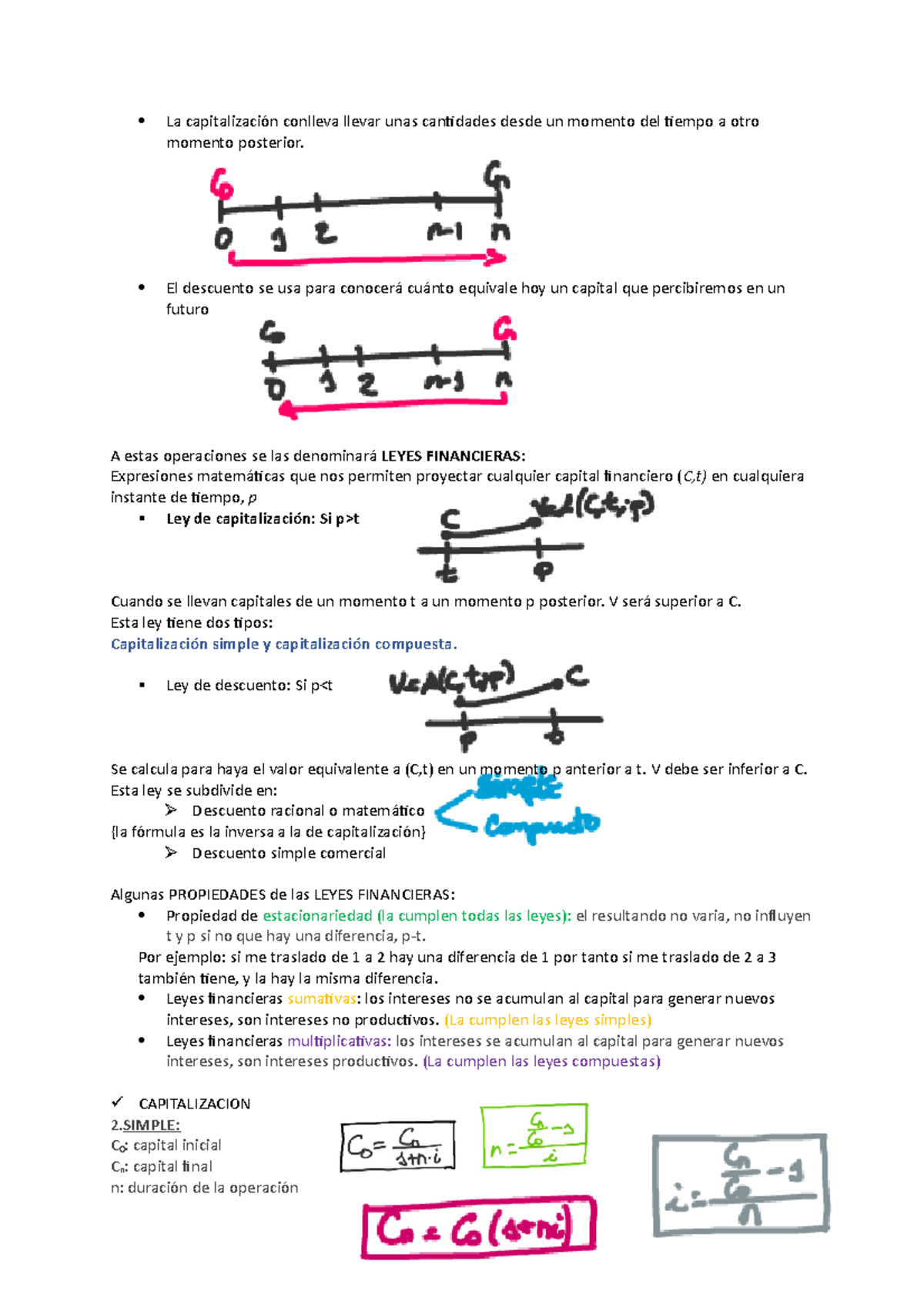 Matemáticas financieras tema 1,2,3,4,5,6 - La capitalización conlleva ...