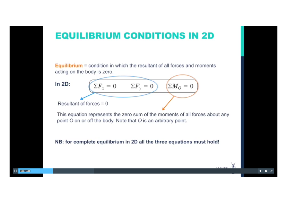 Equilibrium in 2D-Equilibrium C - PHYS1035 - Studocu