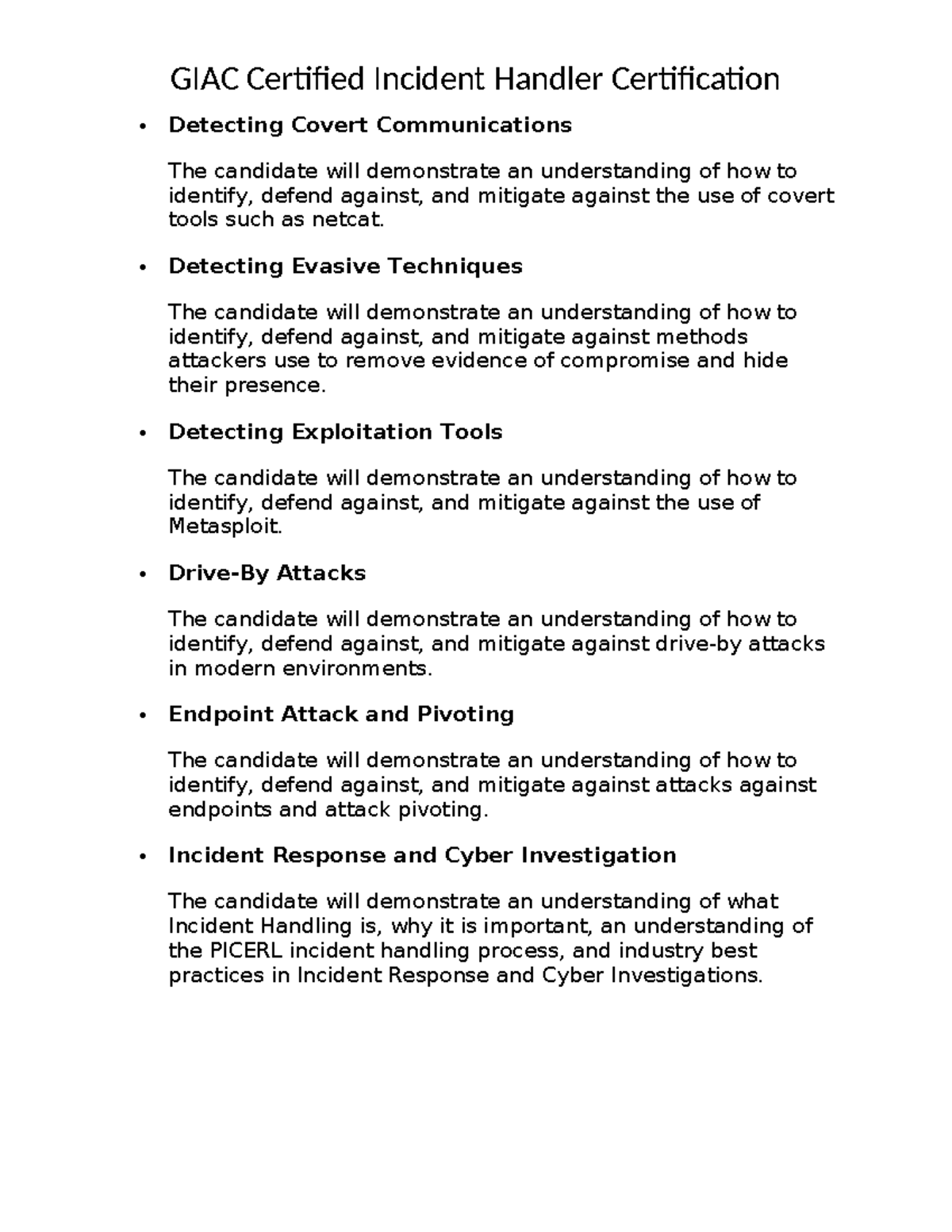 Detecting Covert Communications - Detecting Evasive Techniques The ...