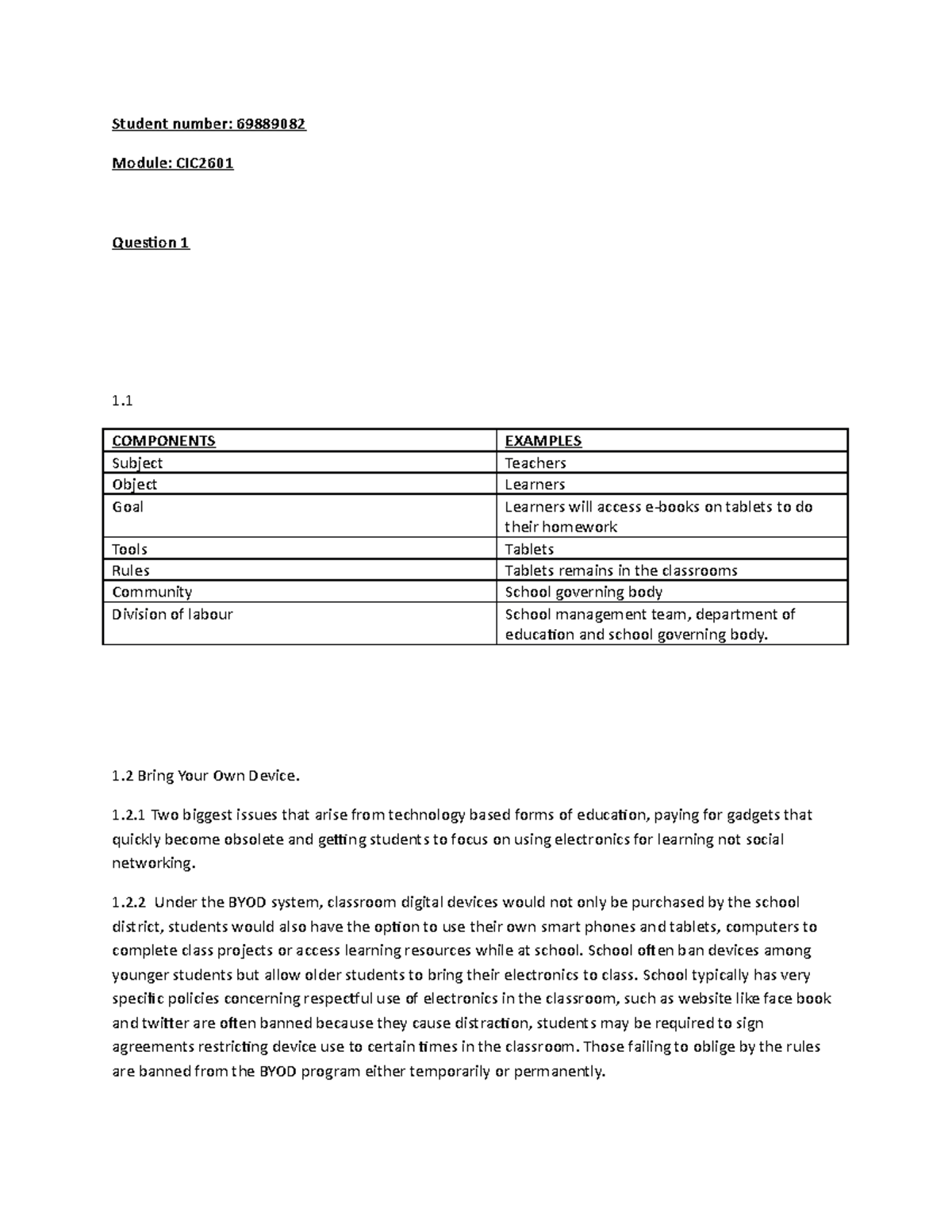 69889082 Cic2601 4 Its Assignment 4 Where We Merge Word Document With