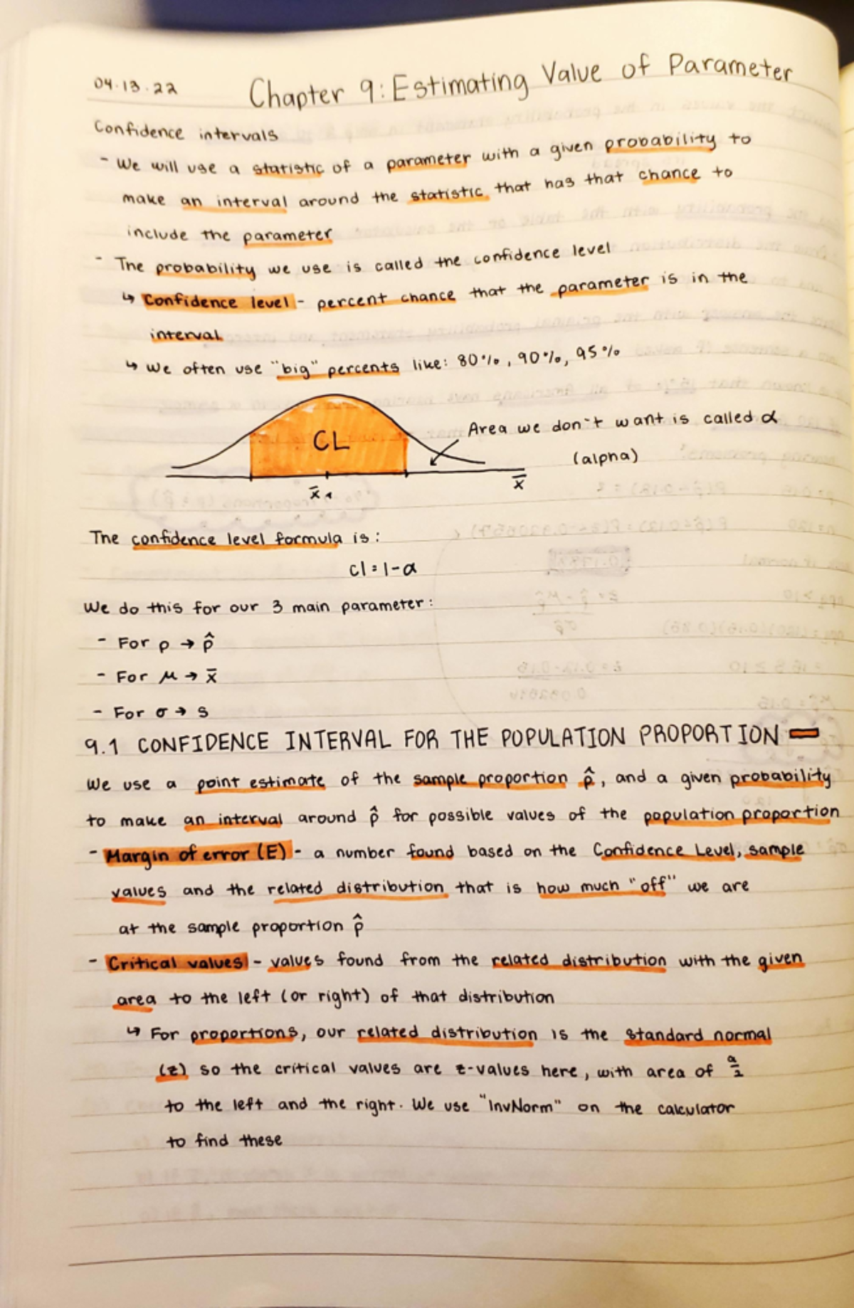 Chapter 9 - Notes from Krysia Mayer's class - MATH 050 - Studocu
