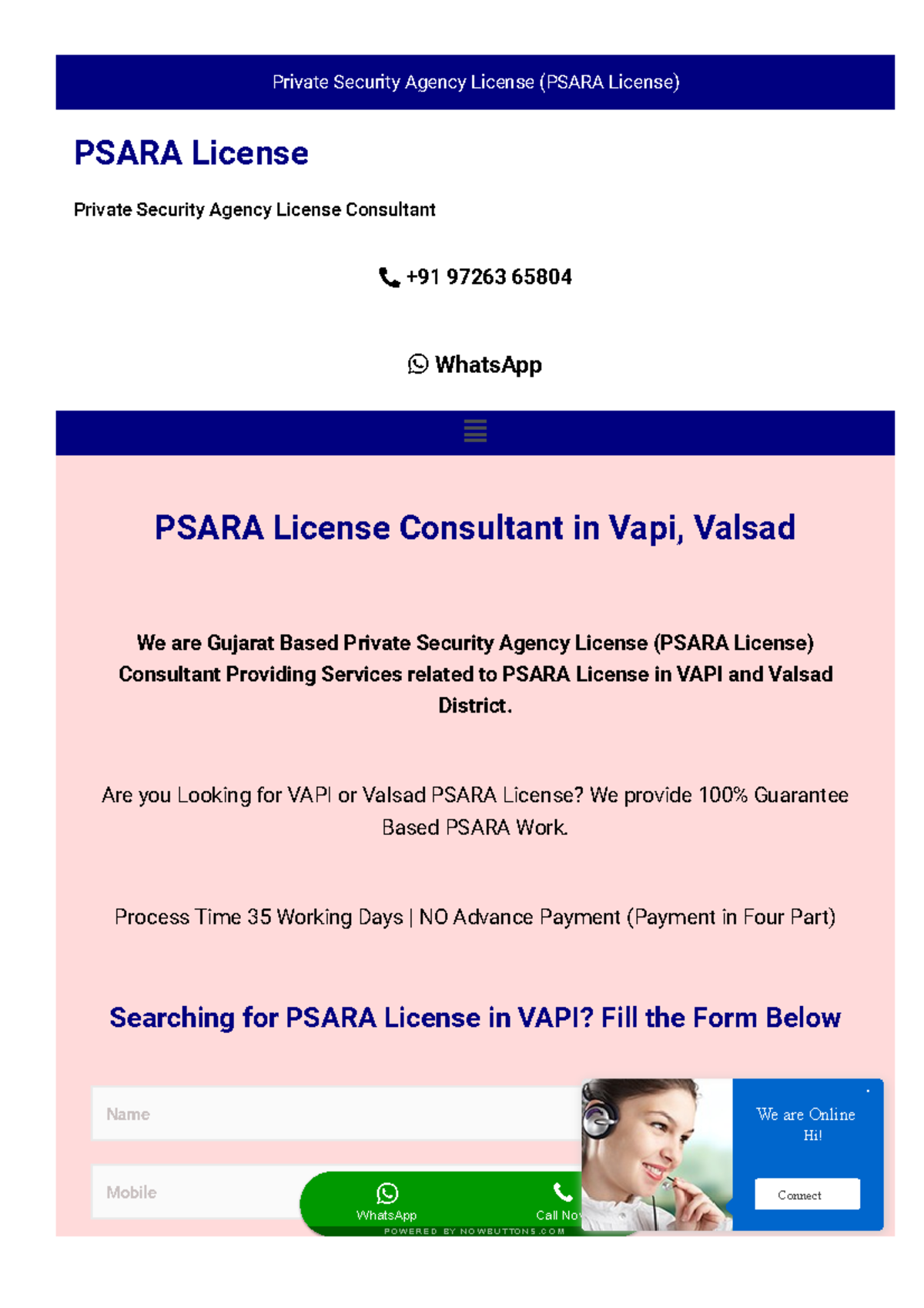 Vapi - Study - PSARA License Consultant in Vapi, Valsad We are Gujarat ...
