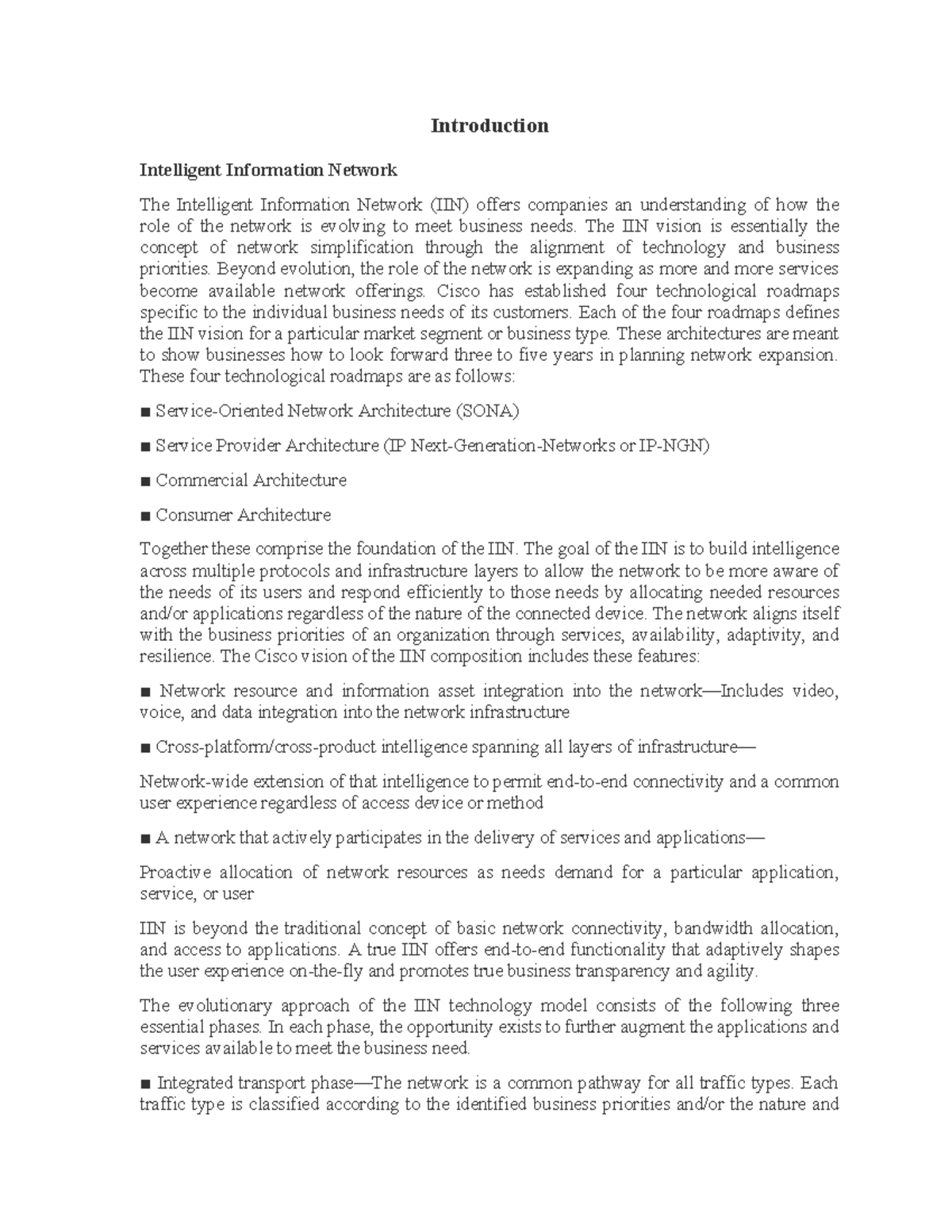 Network design Chap-1 Introduction - Introduction Intelligent ...