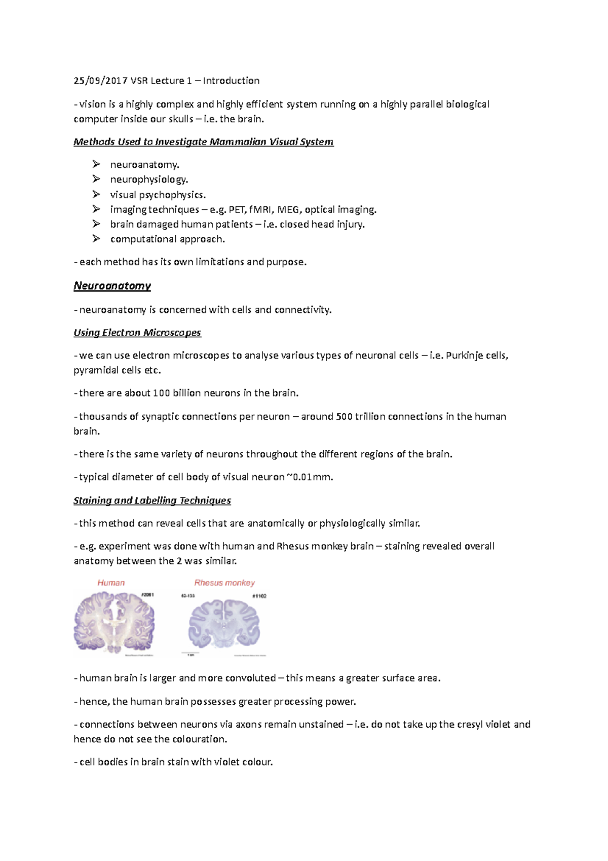 Lecture 1 - Intro and Methods - 25/09/2017 VSR Lecture 1 – Introduction ...
