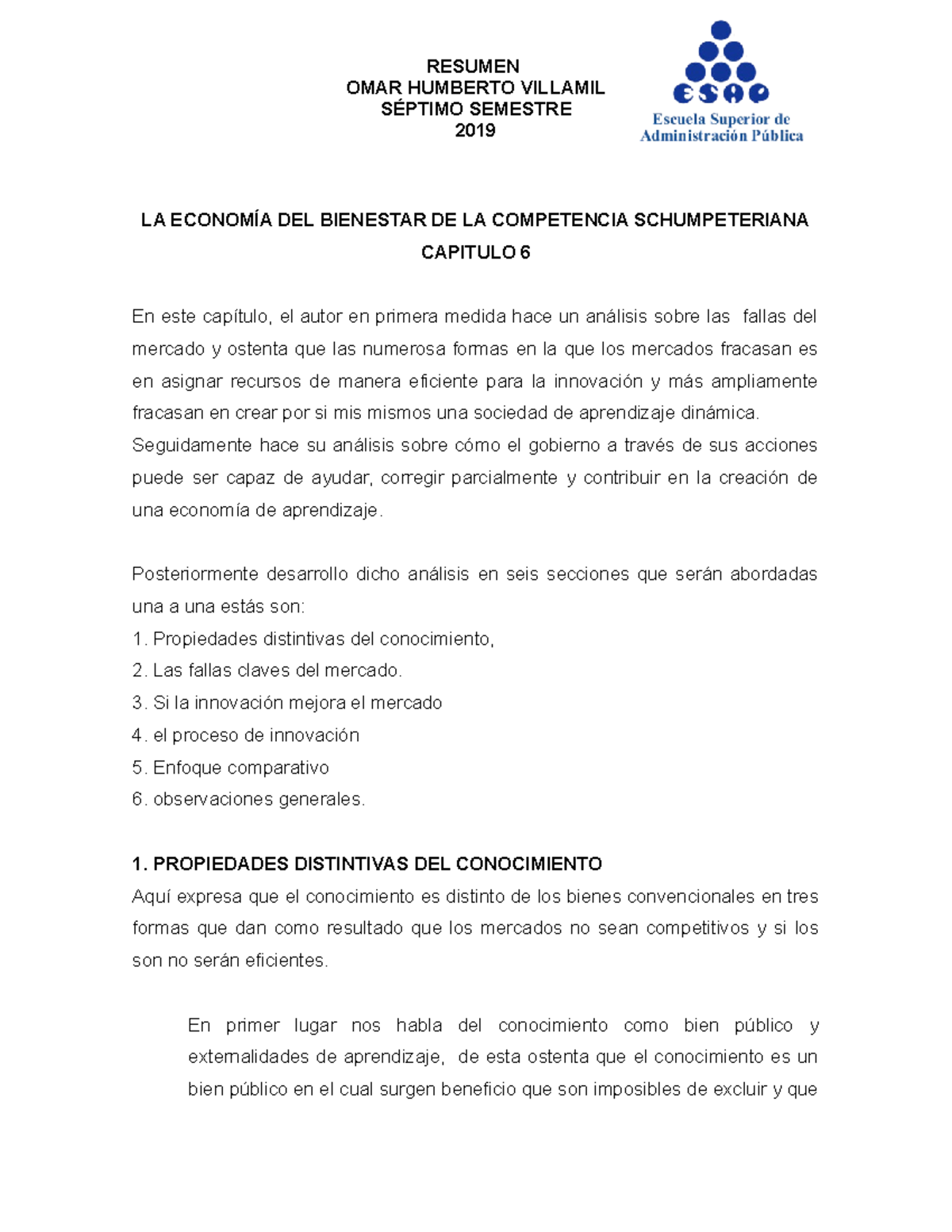 435807583 LA Economia DEL Bienestar DE LA Competencia Schumpeteriana ...