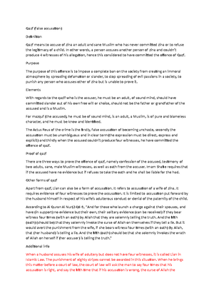 Ijma Notes for Islamic Law - The Doctrine of Ijma : Is there a ...