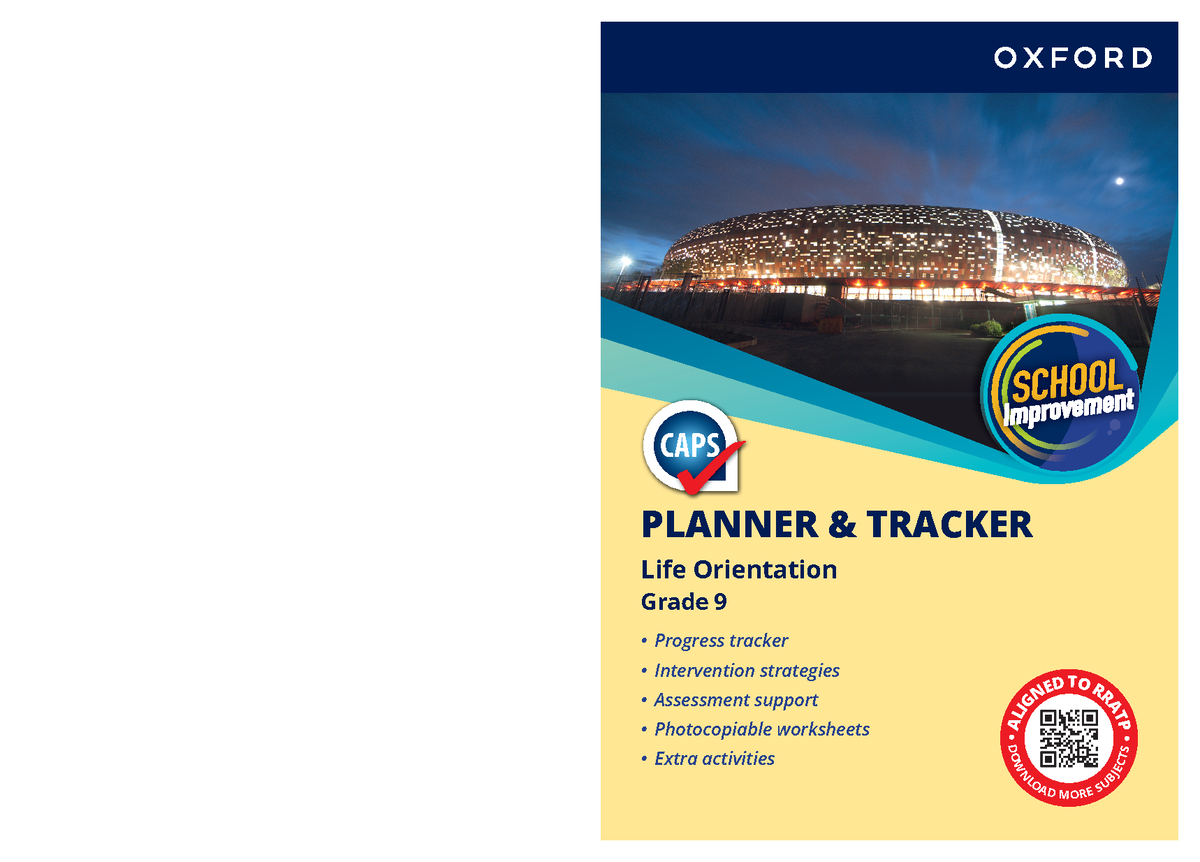 Oxford CAPS Tracker and Planner Life Orientation Grade 9 - SCHOOL ...