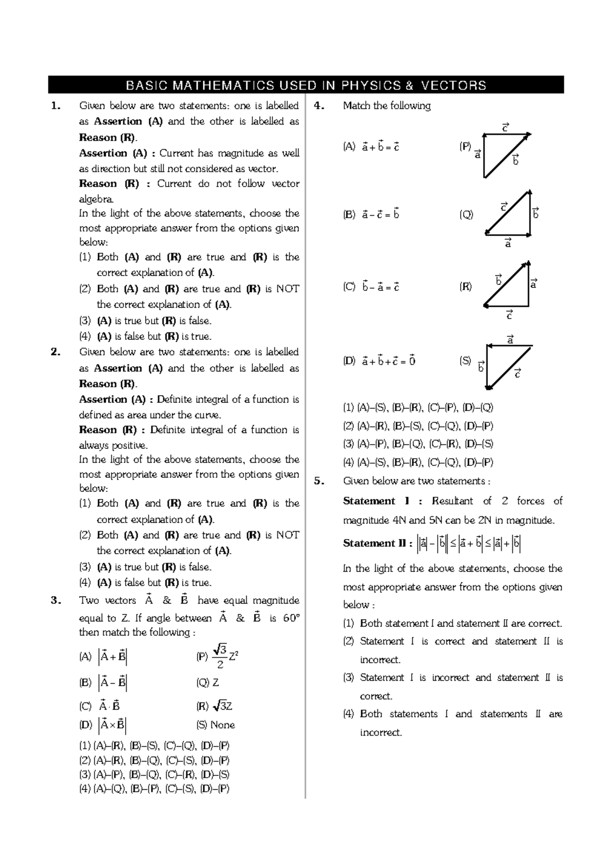 1 - this is a pactice paper for class 11 students - BASIC MATHEMATICS ...