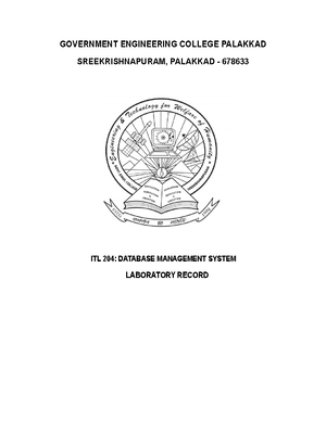 KTU S4 DBMS QP Module 3 - DBMS-MODULE III SQL DML (Data Manipulation Language), Physical Data ...