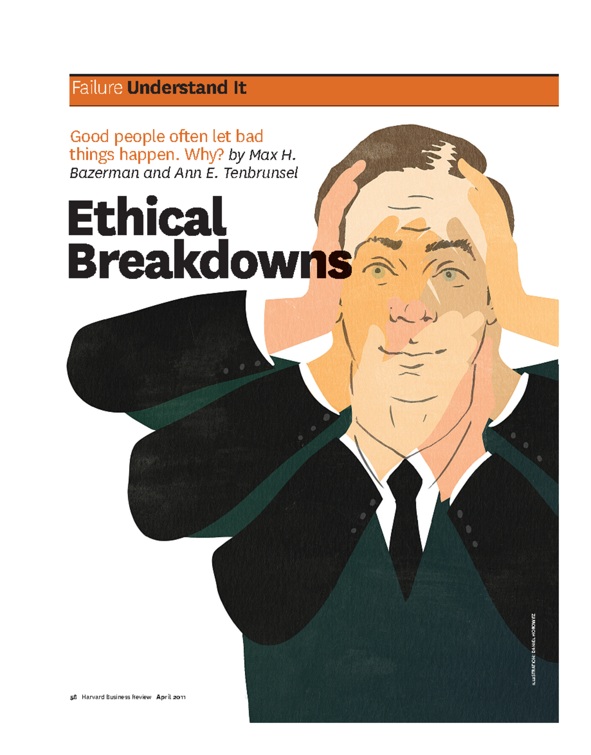 Session 06 R1 Ethical Breakdowns good people often let bad things ...