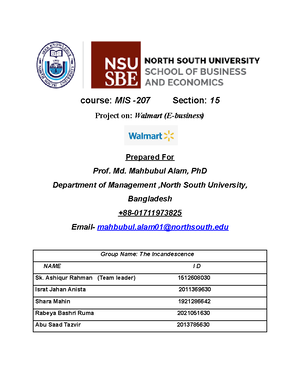 NSU Sample-question - Sample Question paper - NORTH SOUTH UNIVERSITY ...