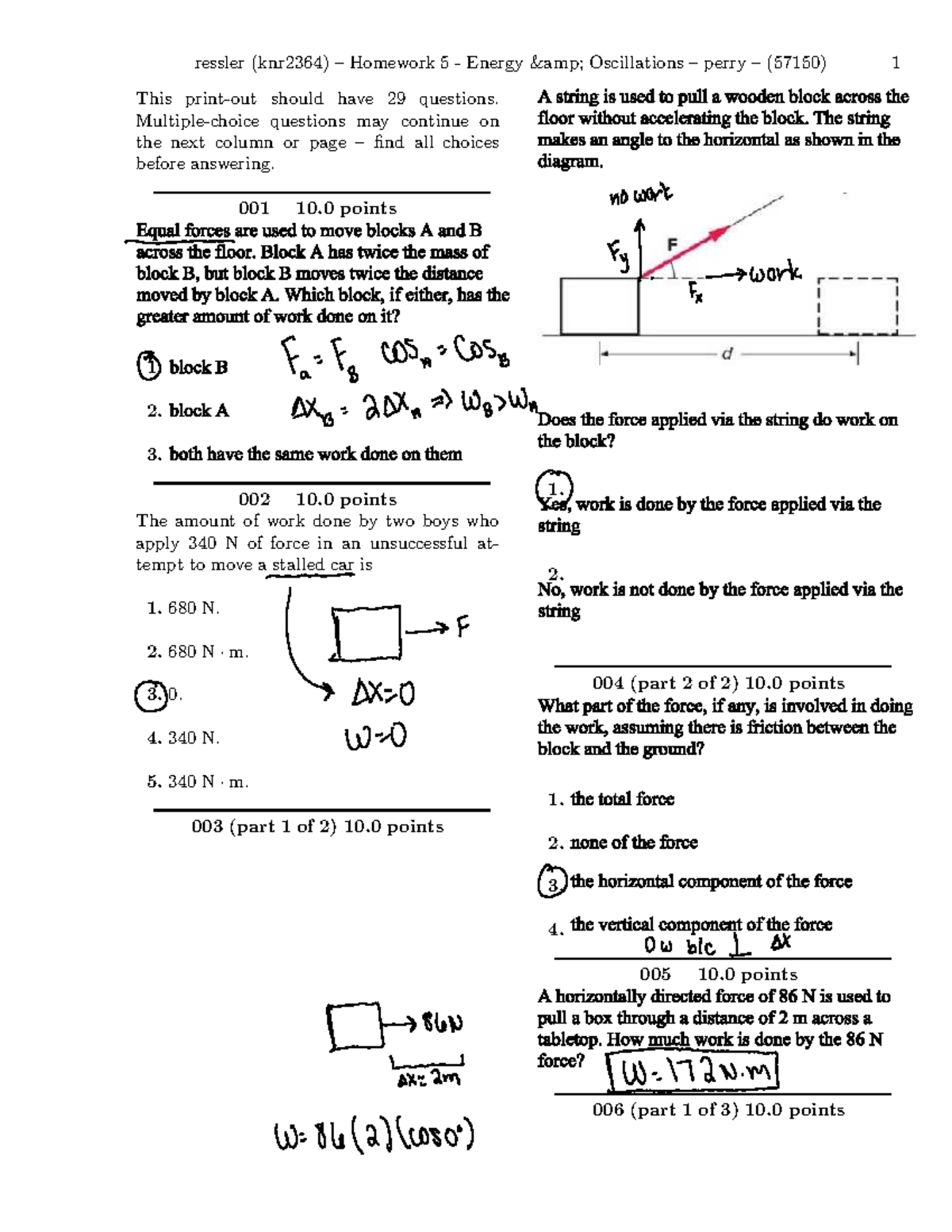 Physics HW Week 5 - This print-out should have 29 questions. Multiple ...