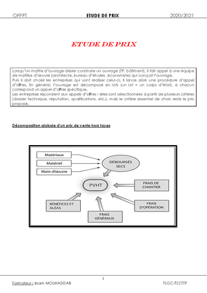 Cours AEP - Module d'alimentation en eau potable (AEP) + exercices d'application - COURS - Studocu