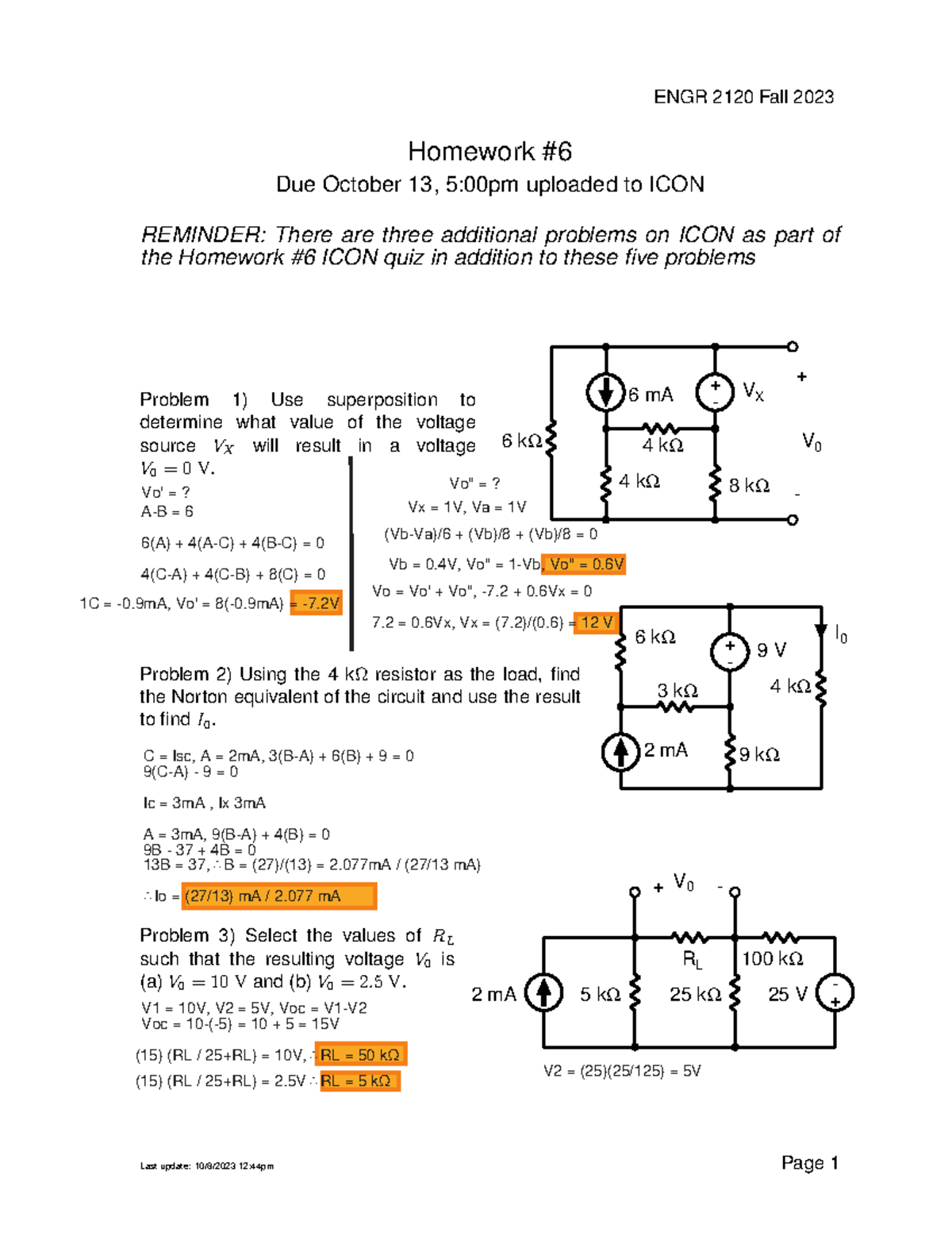 Hw06 - Homework - ENGR 2120 Fall 2023 Homework Due October 13, 5:00pm ...