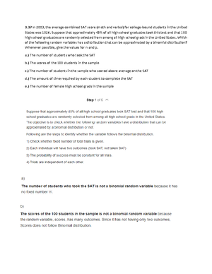 Chapter 3-Exercise 3 - THE EXPECTED VALUE OF A RANDOM VARIABLE OR A FUNCTION OF A RANDOM ...