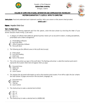 Assessment Task - Practice material for Subject Year 2021-2022 First ...