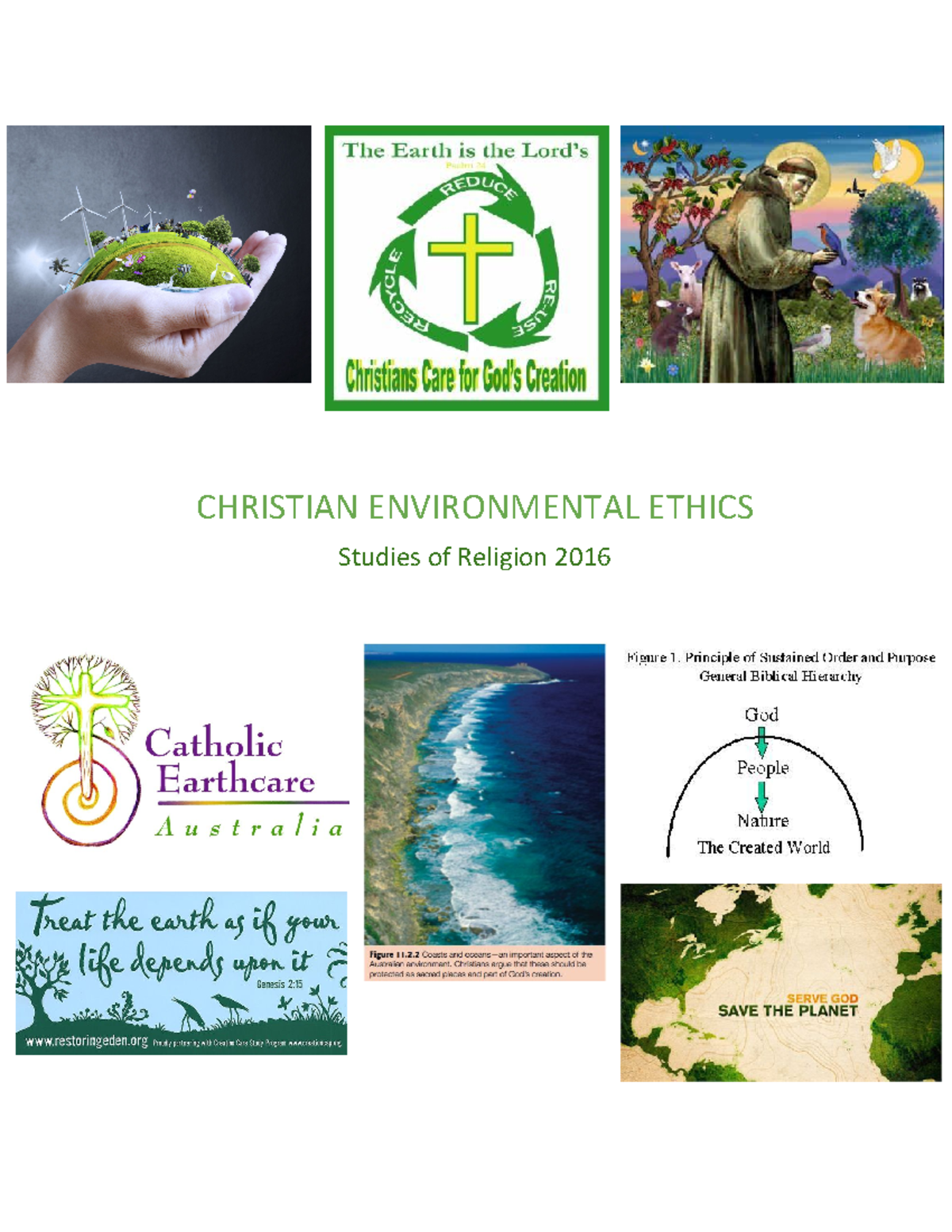 Christian Environmental Ethics - CHRISTIAN ENVIRONMENTAL ETHICS Studies ...