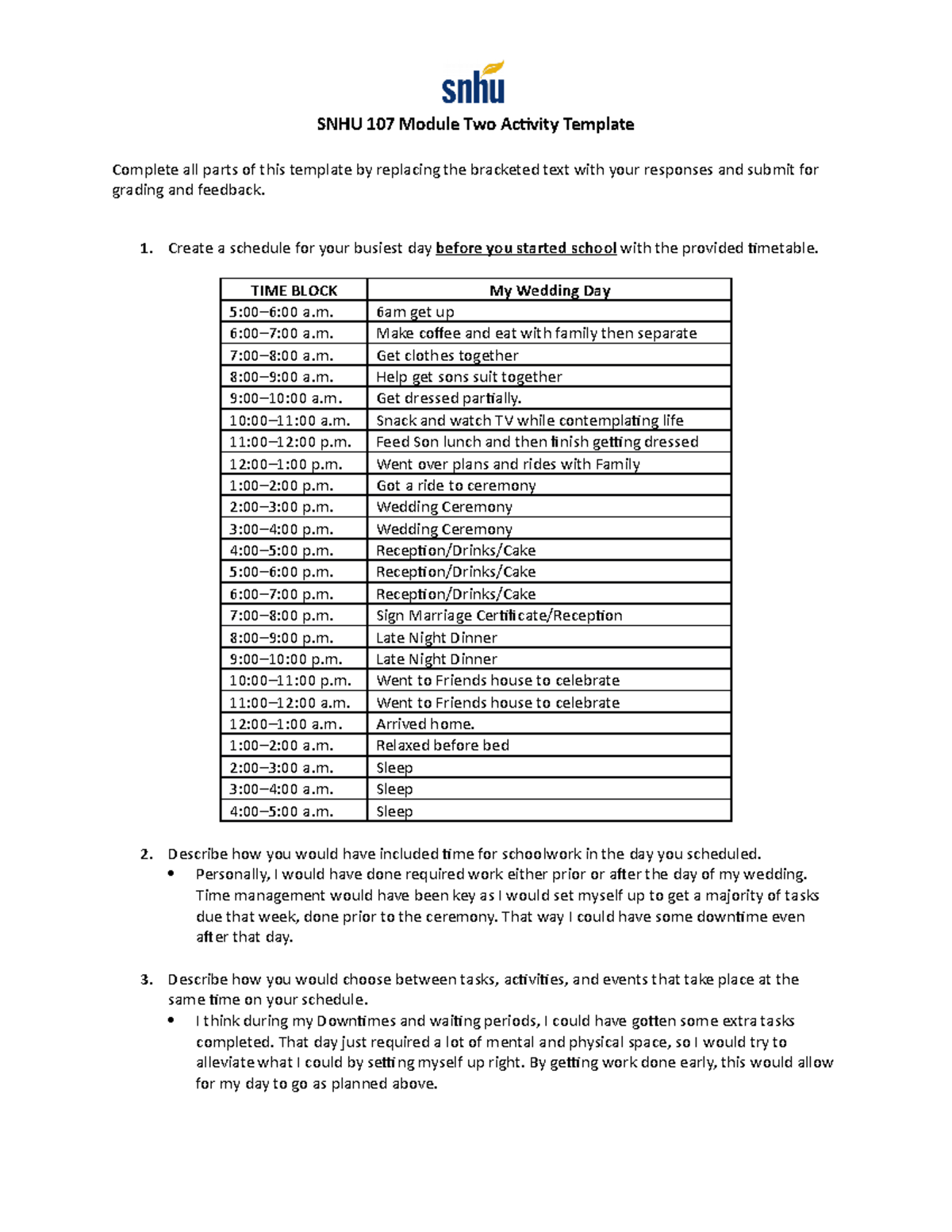 SNHU 107 Module Two Activity Template (15) - SNHU 107 Module Two ...