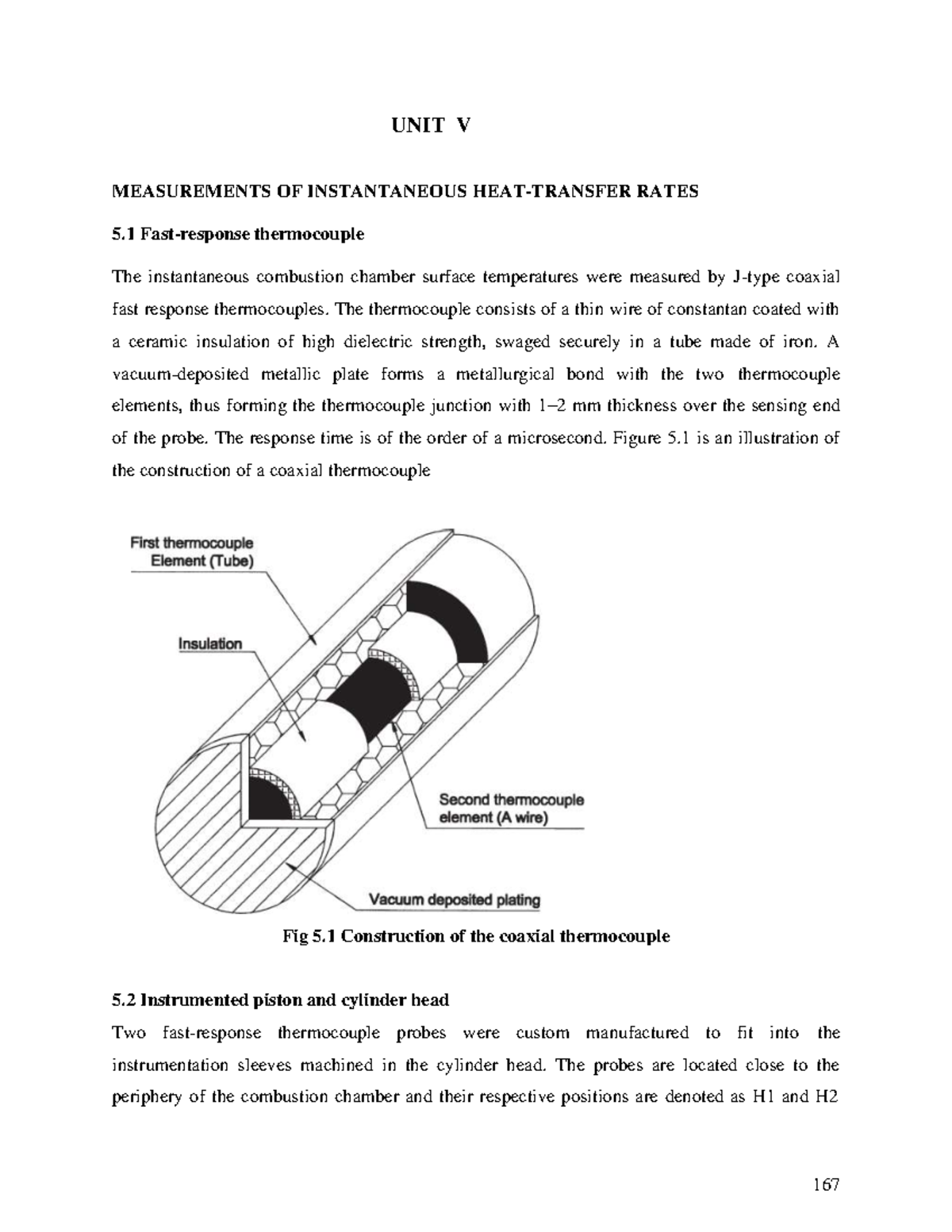 Measurements OF Instantaneous HEAT- Transfer Rates notes - UNIT V ...